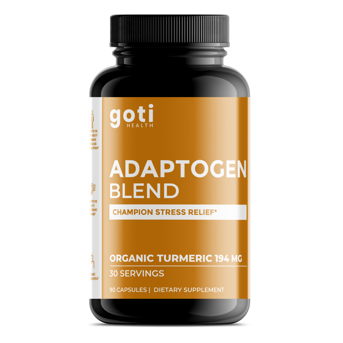 Adaptogen Botanicals Blend Stress Relief Capsules – Goti Health