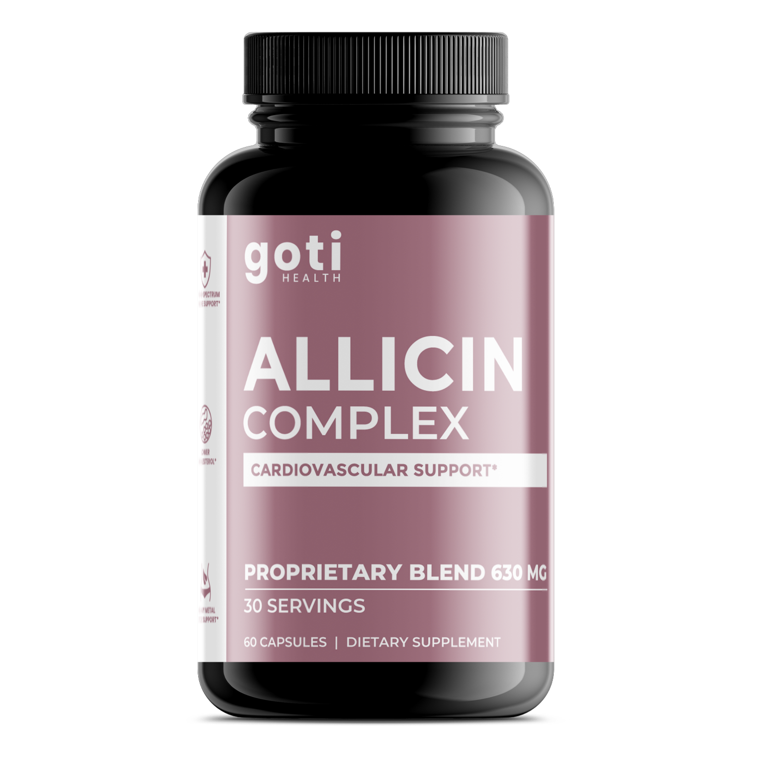 Allicin Complex Cardiovascular Support Capsules – Goti Health