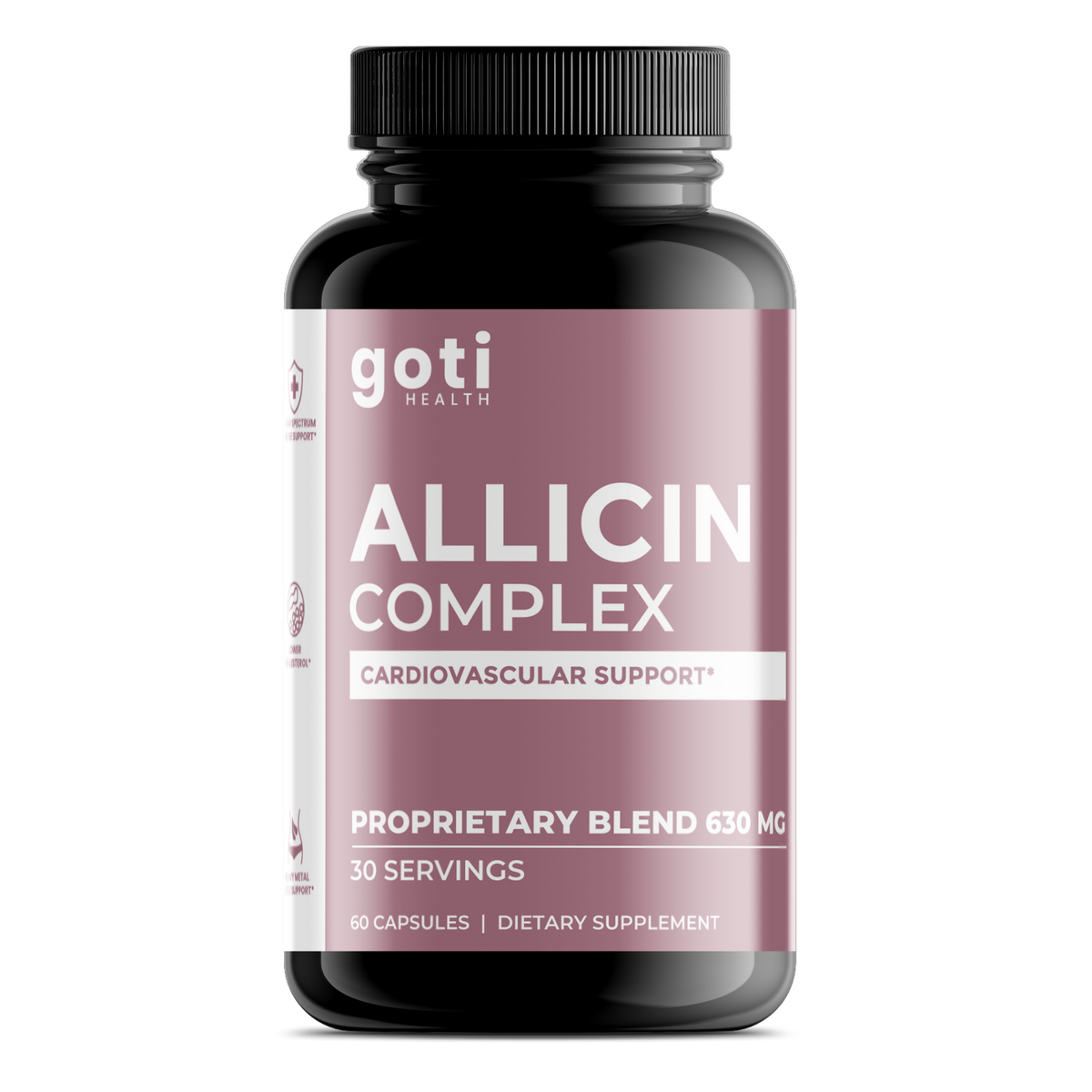 Allicin Complex Cardiovascular Support Capsules – Goti Health