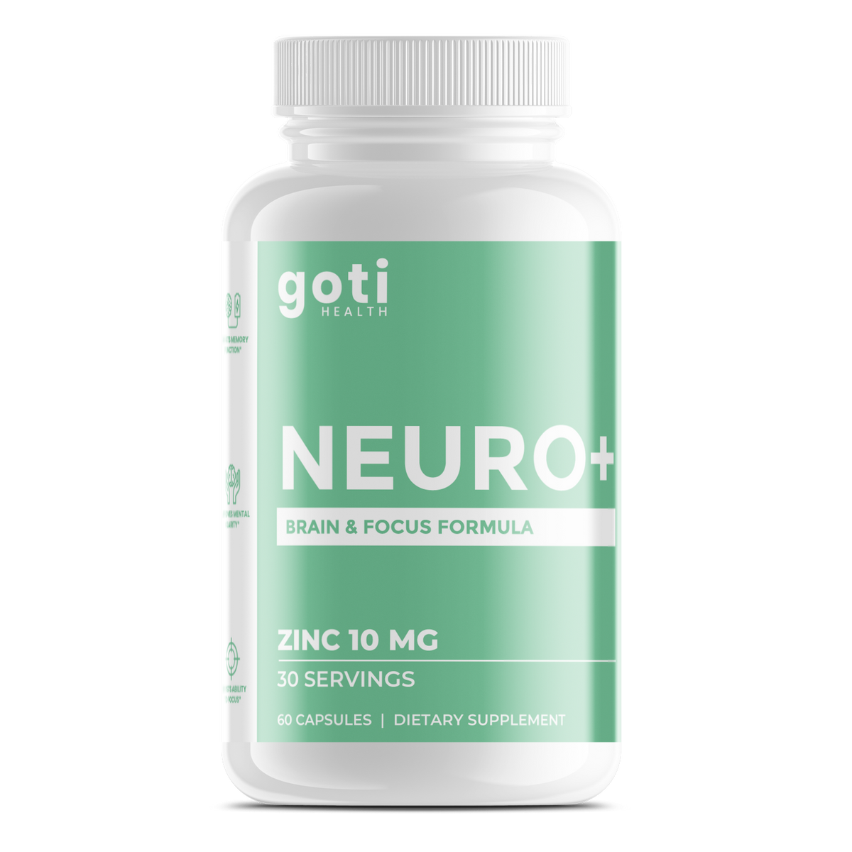 Neuro+ Brain & Focus Capsules – Goti Health
